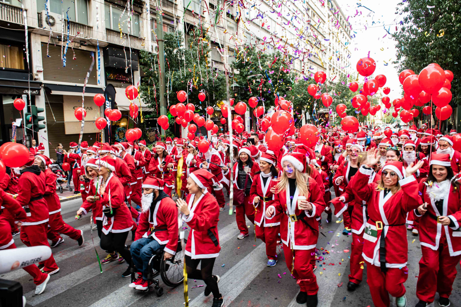 Athens Santa Run 2025: The Jolliest Run Through Athens Dressed as Santa ...